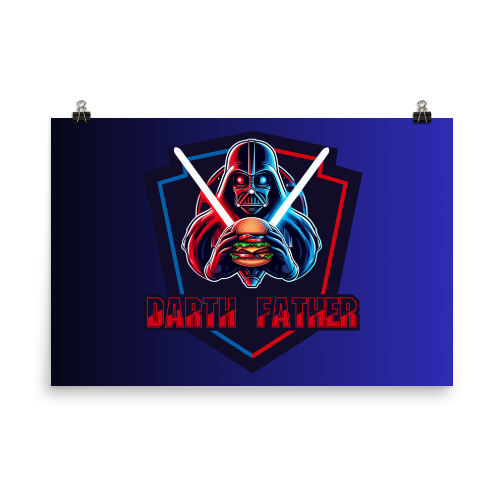Darth Father Poster – Brighter Times